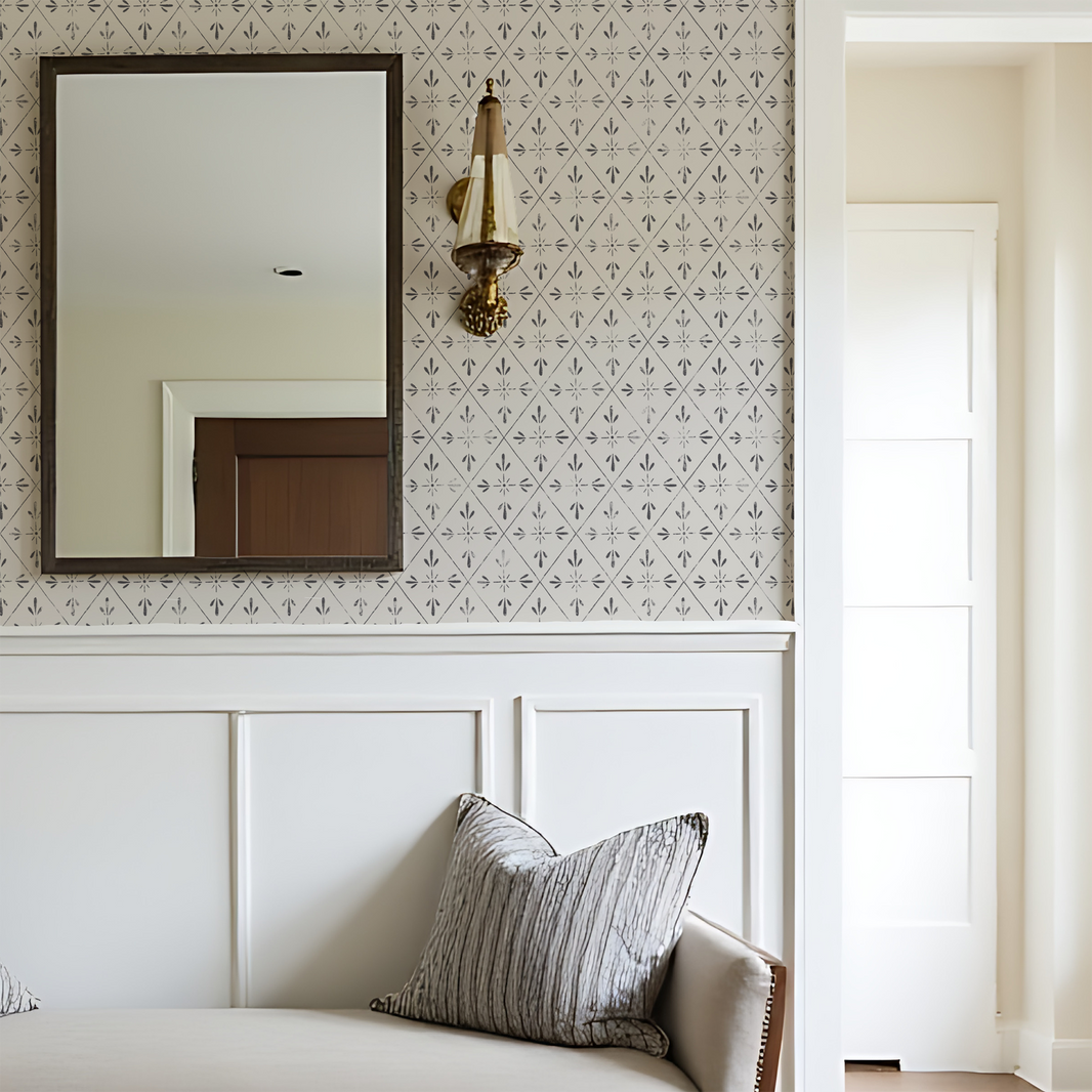 Bedroom Wallpaper – Claret & Key